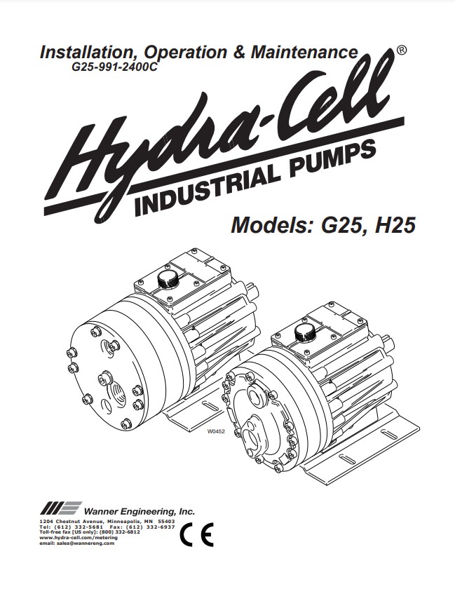 Hydra-Cell H25 Series (US) / G25 Series (Metric)